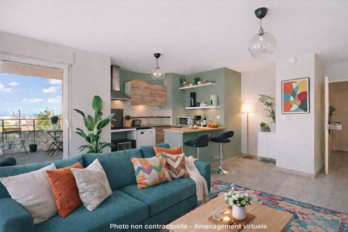 Appartement à vendre - Vénissieux, Centre-ville - 3 pièces - 2 chambres