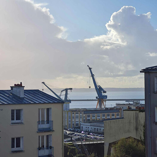 Appartement 3 pièces à Brest, Recouvrance, Capucins, à louer