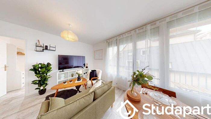 Appartement à louer - Centre Ville-Rive Gauche, Rouen - 1 pièce - 1 chambre