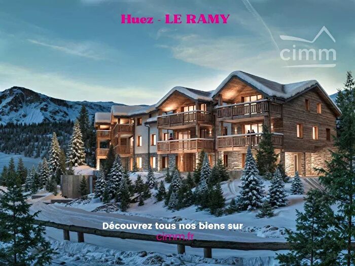 Appartement à vendre - Huez - 3 pièces - 2 chambres