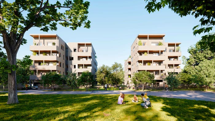 Bron, Bron Piscine, Le Lessivas - Maison 2 pièces à vendre