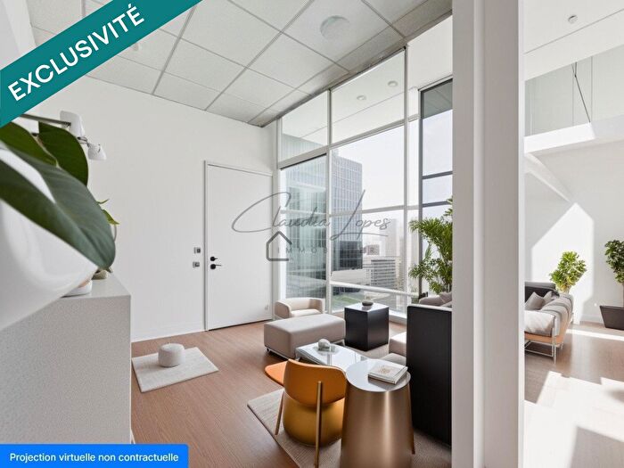 Appartement à vendre - Saint-Denis, La Plaine Saint-Denis - 5 pièces - 2 chambres