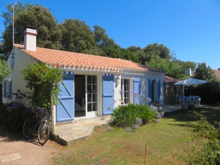 Noirmoutier-en-l'Île, Bois de la Chaise, Sableaux - Maison 4 pièces à vendre