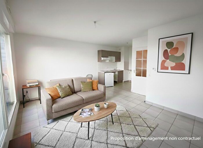 Appartement à louer - Saint-Herblain, Bourg - 2 pièces - 1 chambre