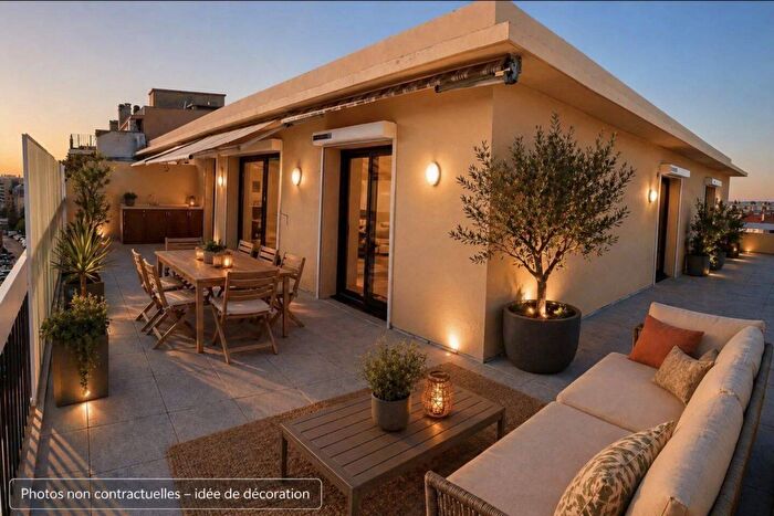Les Chutes Lavies, Marseille 4ème arrondissement : Appartement 3 pièces à louer
