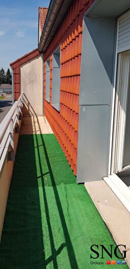 Appartement à louer - La Vallée, Péronne - 3 pièces - 2 chambres