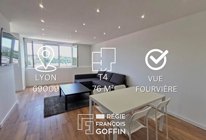 Appartement à vendre - Lyon e , Vaise, Rochecardon - 4 pièces - 3 chambres