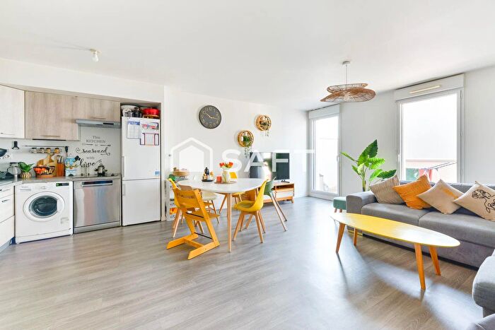 Appartement à vendre - Nantes, Doulon, Bottières, Toutes Aides, Le Grand Blottereau - 3 pièces - 2 chambres