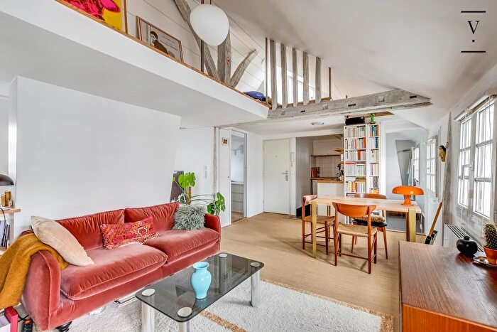 Appartement 2 pièces à vendre à Paris 3ème, Enfants Rouges, Bretagne