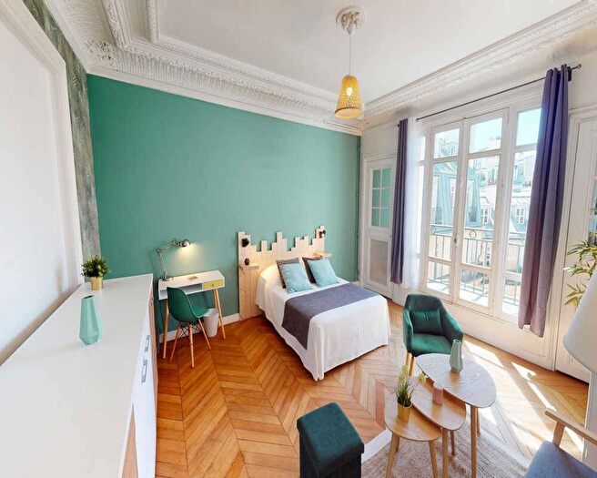 Appartement à louer - Pereire-Malesherbes, Paris ème arrondissement - 7 pièces - 7 chambres