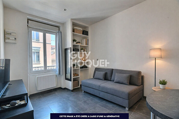 Appartement à vendre - Lyon e , Monchat - 1 pièce