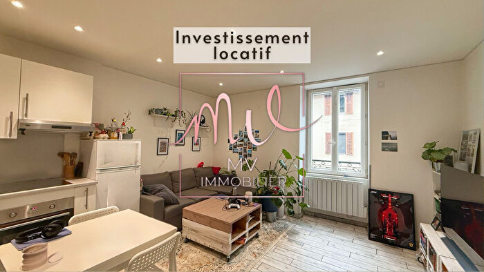 Appartement à vendre - Voiron, Grand Brunetière, Criel - 2 pièces - 1 chambre