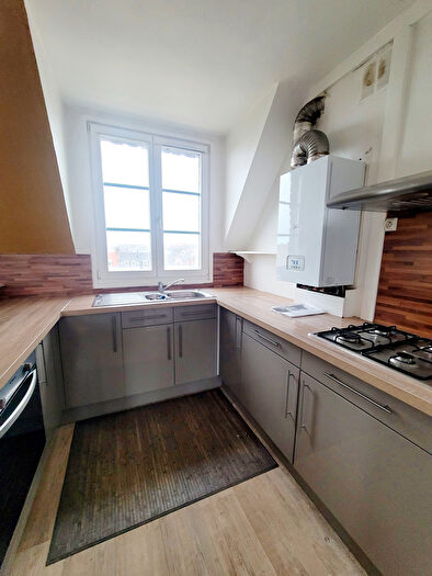 Appartement à louer - Boulogne-sur-Mer, Vieille ville, Dernier Sou, Vieil Atre - 3 pièces - 2 chambres