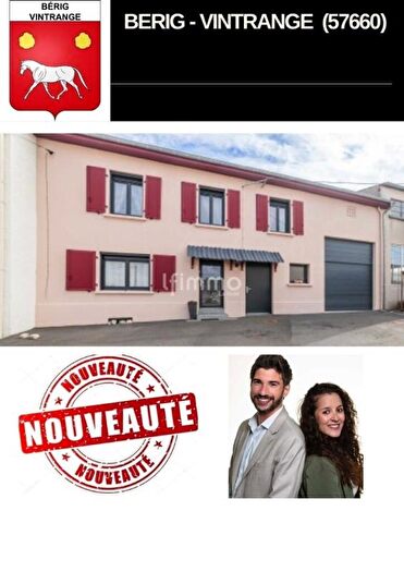 Maison 6 pièces à vendre - Bérig-Vintrange