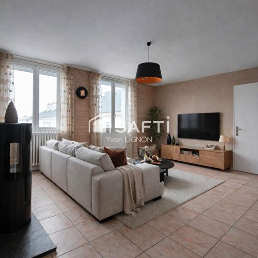 Appartement à vendre - Saint-Nazaire, Centre-ville, Ville-Port, Petit Maroc - 5 pièces - 3 chambres