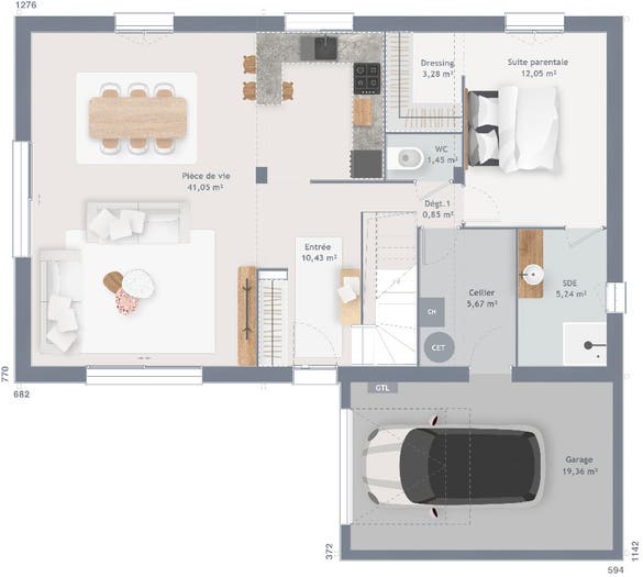 Maisons à vendre et appartements à louer - 3