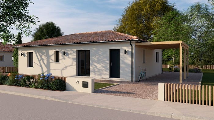 Maison 4 pièces à vendre à Saint-Médard-d'Eyrans