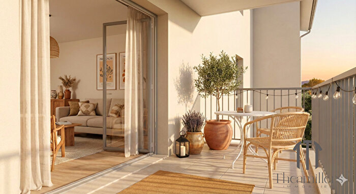 Appartement à vendre - Pourrières - 2 pièces - 1 chambre