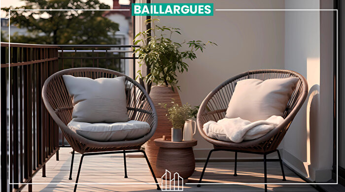 Appartement à vendre - Baillargues - 4 pièces - 3 chambres