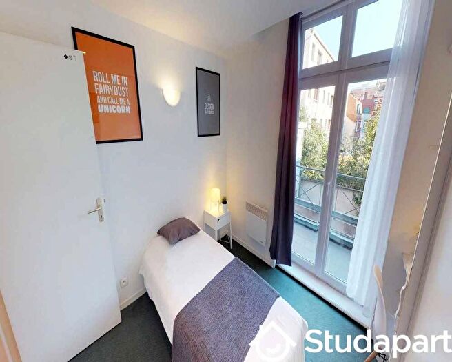Appartement à louer - Wazemmes, Lille - 1 pièce - 1 chambre