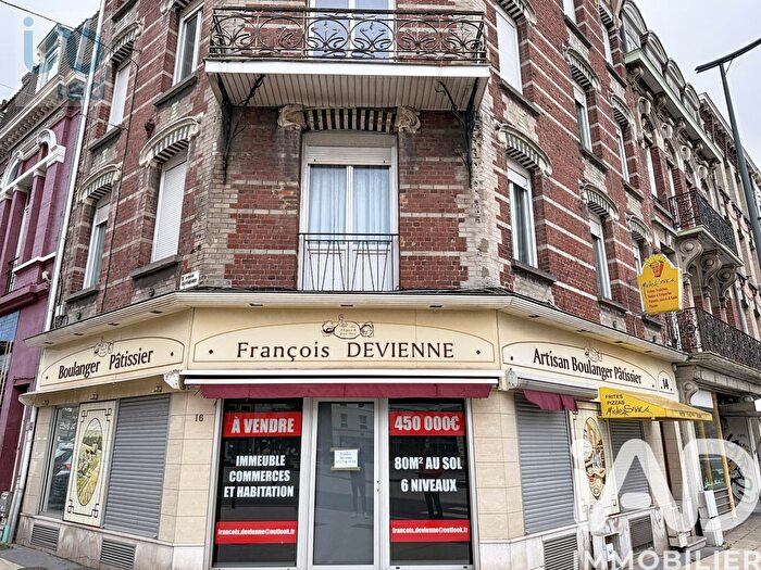 Maison à vendre - Dunkerque, Gare - 10 pièces - 4 chambres