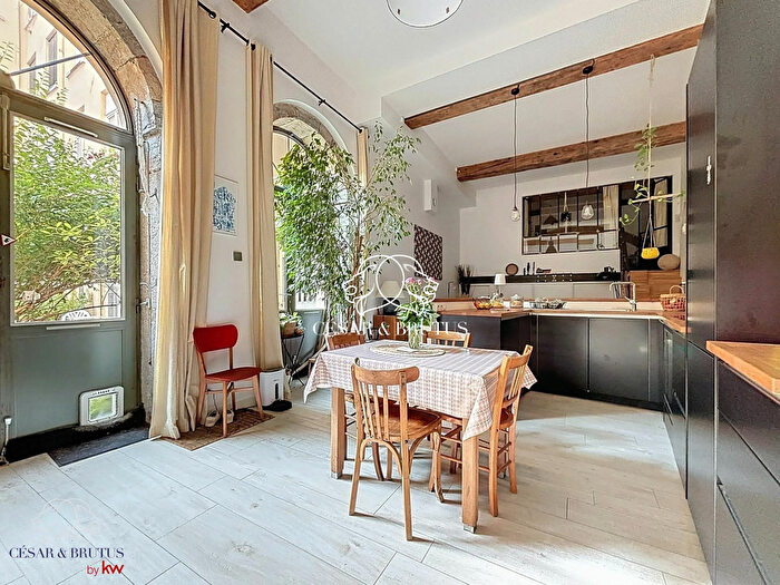 Appartement à vendre - Lyon e , Croix Rousse Est - 4 pièces - 3 chambres