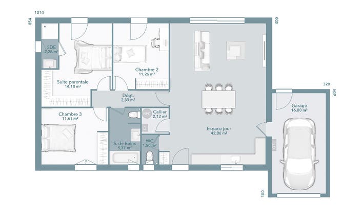 Maisons à vendre et appartements à louer - 3