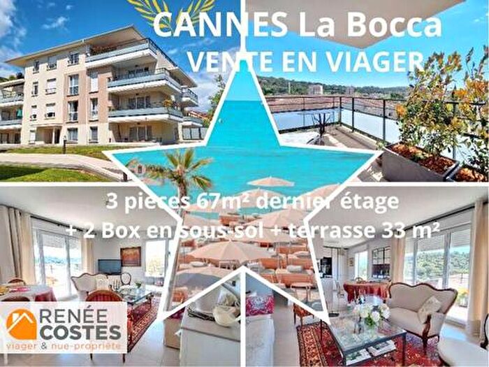 Appartement à vendre - Cannes, Bocca Nord, Ranguin, Abadie - 3 pièces - 2 chambres