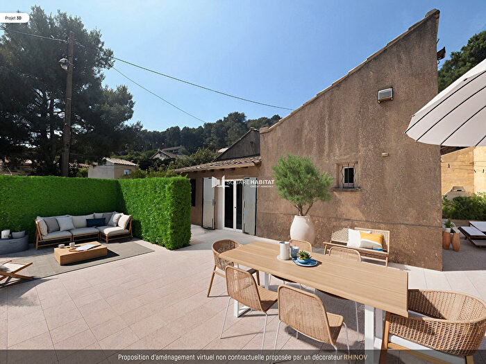 Maison à vendre - Septèmes-les-Vallons - 3 pièces - 2 chambres