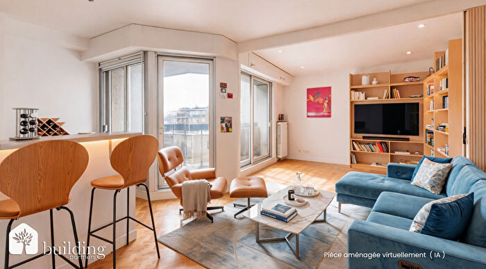 Appartement à vendre - Levallois-Perret, Front de Seine - 2 pièces - 1 chambre