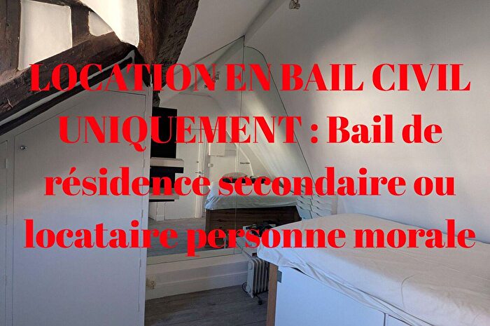 Appartement à louer - Monnaie, Paris ème arrondissement - 1 pièce - 1 chambre