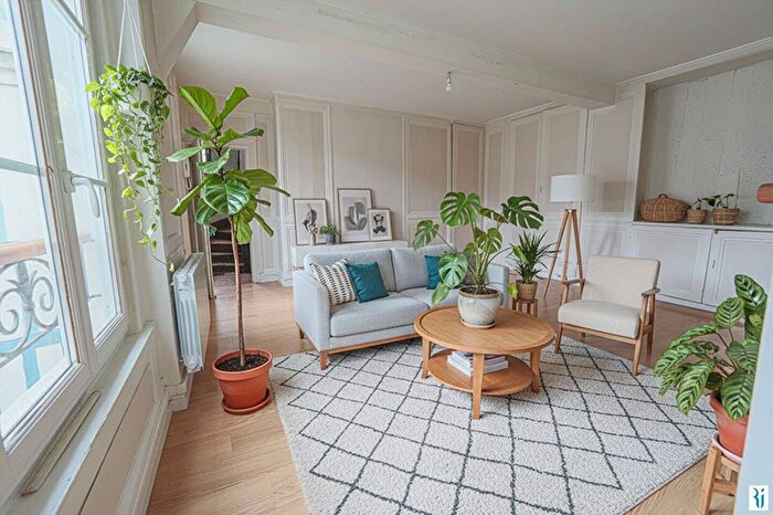 Appartement à louer - Vieux Marché-Cathédrale, Rouen - 2 pièces - 1 chambre