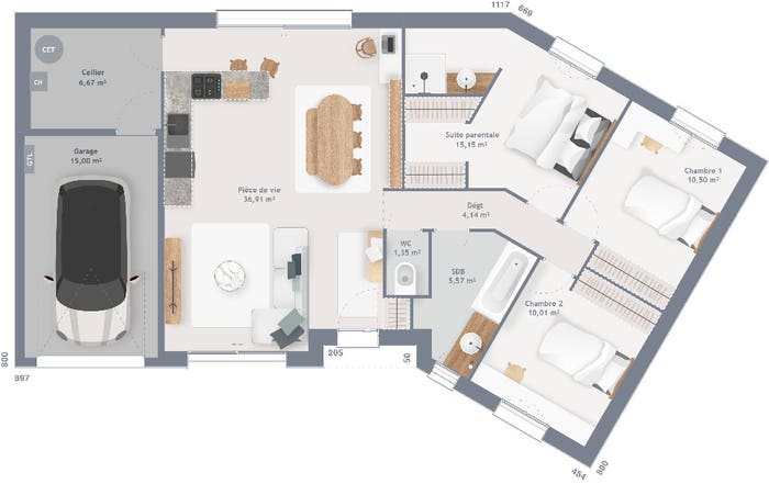 Maisons à vendre et appartements à louer - 3