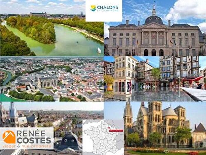 Appartement à vendre - Châlons-en-Champagne, Nord - 4 pièces - 2 chambres