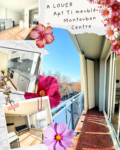 Appartement 1 pièce à louer à Montauban, Pomponne