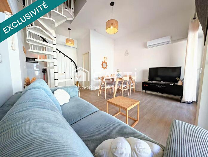 Appartement à vendre - Agde, Le Cap dAgde - 3 pièces - 2 chambres