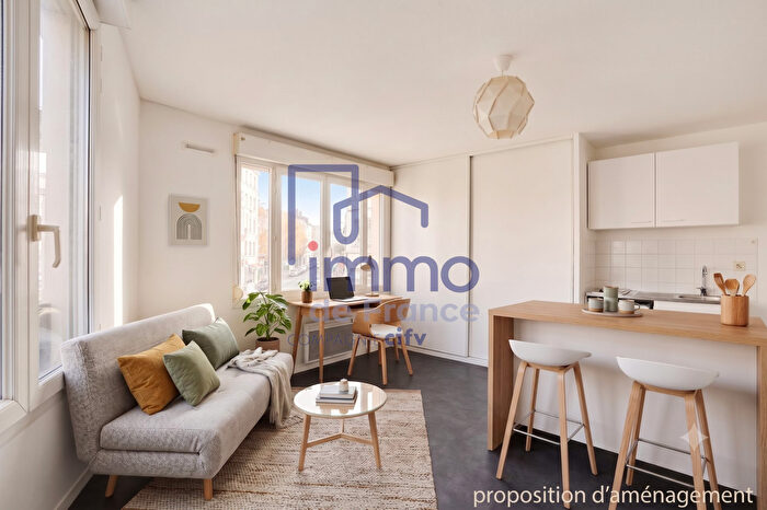 Appartement 1 pièce à Lyon 7ème, Guillotière, à vendre