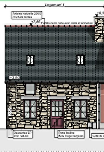 Saint-Jouan-des-Guérets : Maison 4 pièces à vendre
