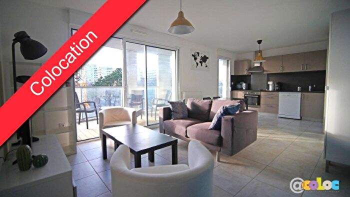 Appartement à louer - Ile Beaulieu, Nantes - 1 pièce