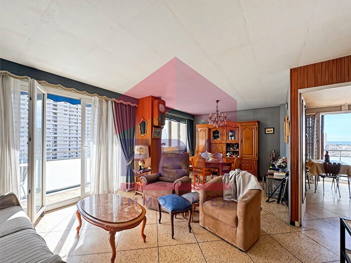 Appartement à vendre - Marseille e , Sainte-Marguerite - 3 pièces - 2 chambres