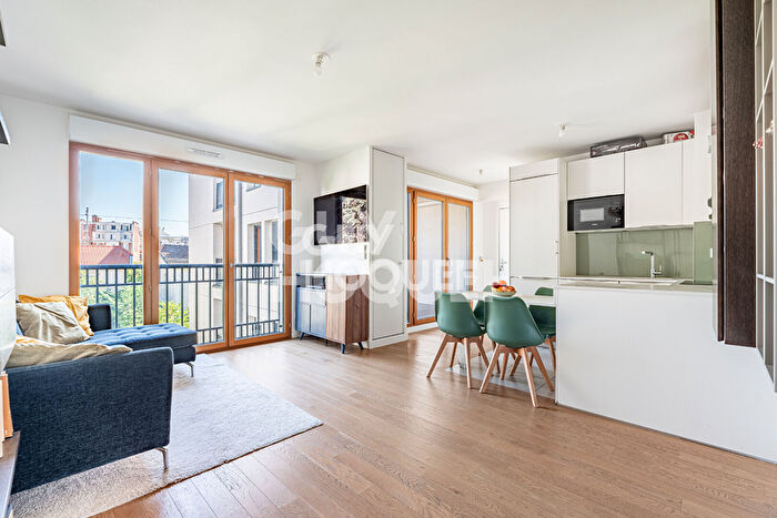 Appartement à vendre - Asnières-sur-Seine, Bécon, Bourguignons - 3 pièces - 2 chambres