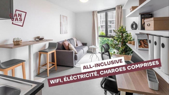 Appartement 1 pièce à louer - Le Preche, Bègles