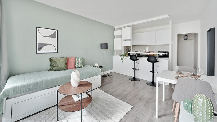 Appartement à louer - Paris e , Georges Brassens - 1 pièce - 1 chambre