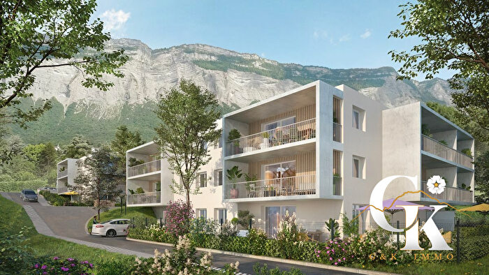 Appartement à vendre - Montbonnot-Saint-Martin - 4 pièces - 3 chambres