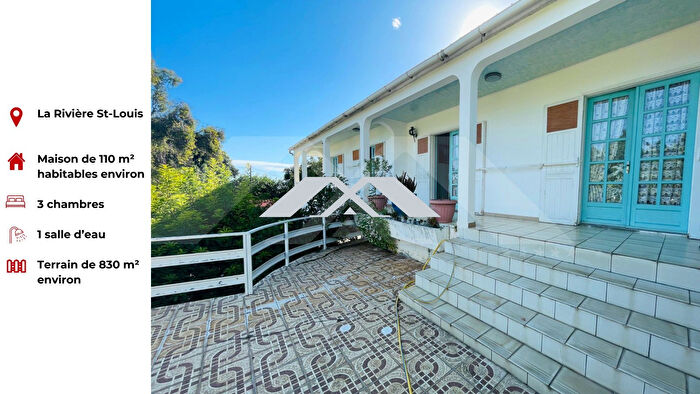 Maison à vendre - Saint-Louis, Le Gol des Hauts, Hauts de la Rivière - 3 pièces - 2 chambres