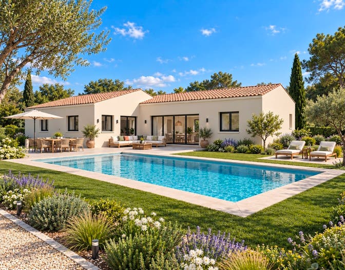 Saint-Césaire-de-Gauzignan : Maison 5 pièces à vendre