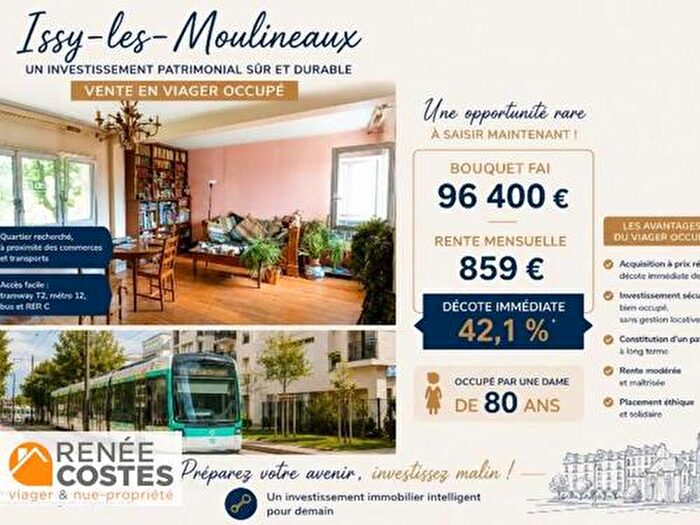 Appartement 4 pièces à Issy-les-Moulineaux, à vendre