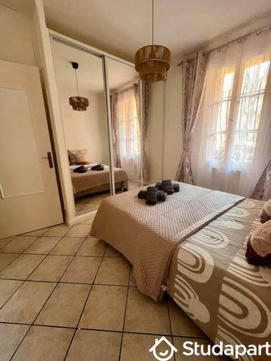 Appartement 2 pièces à louer à Gabelle-Courcettes-Les Clos, Vallauris