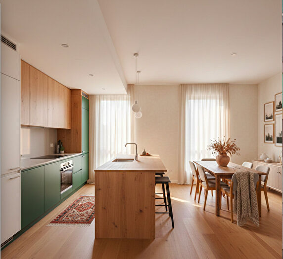 Appartement à vendre - La Rochelle - 2 pièces - 1 chambre