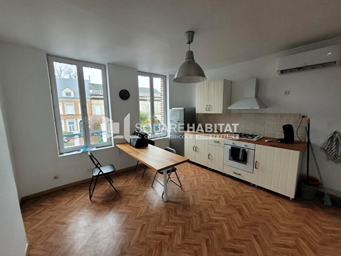 Appartement à louer - Raismes, Centre-ville, Gare - 2 pièces - 1 chambre